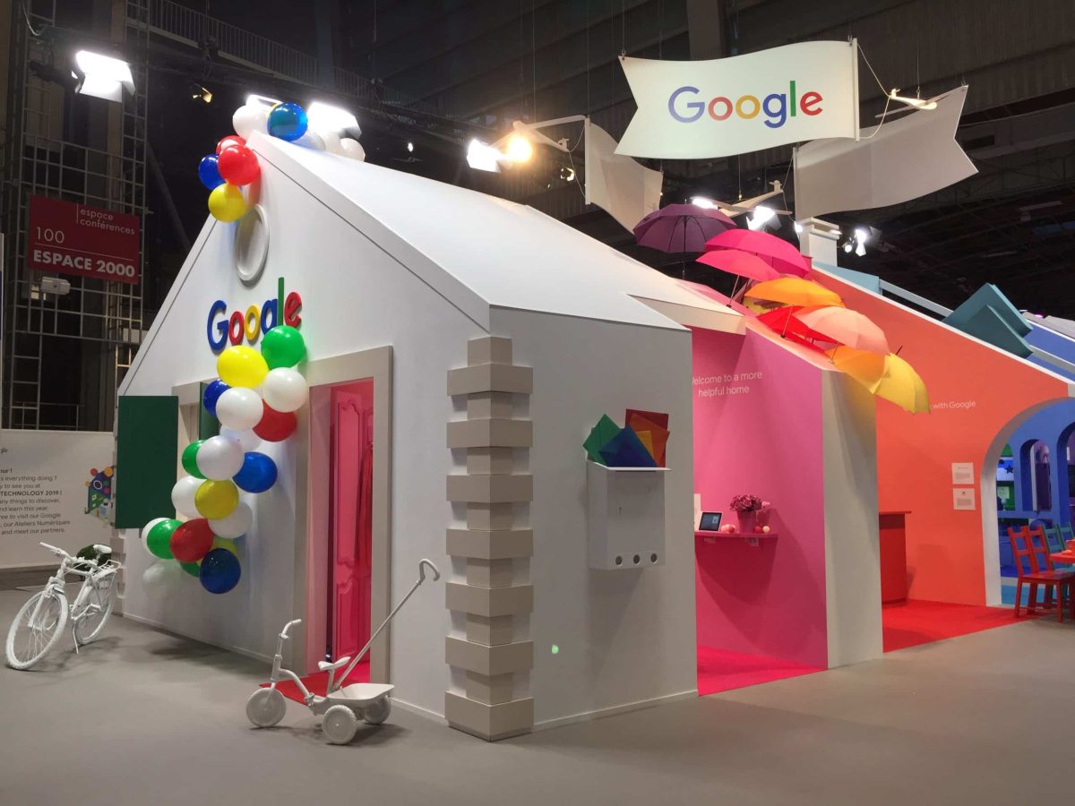 Vivatech Google Booth - Atelier Nils Rousset
